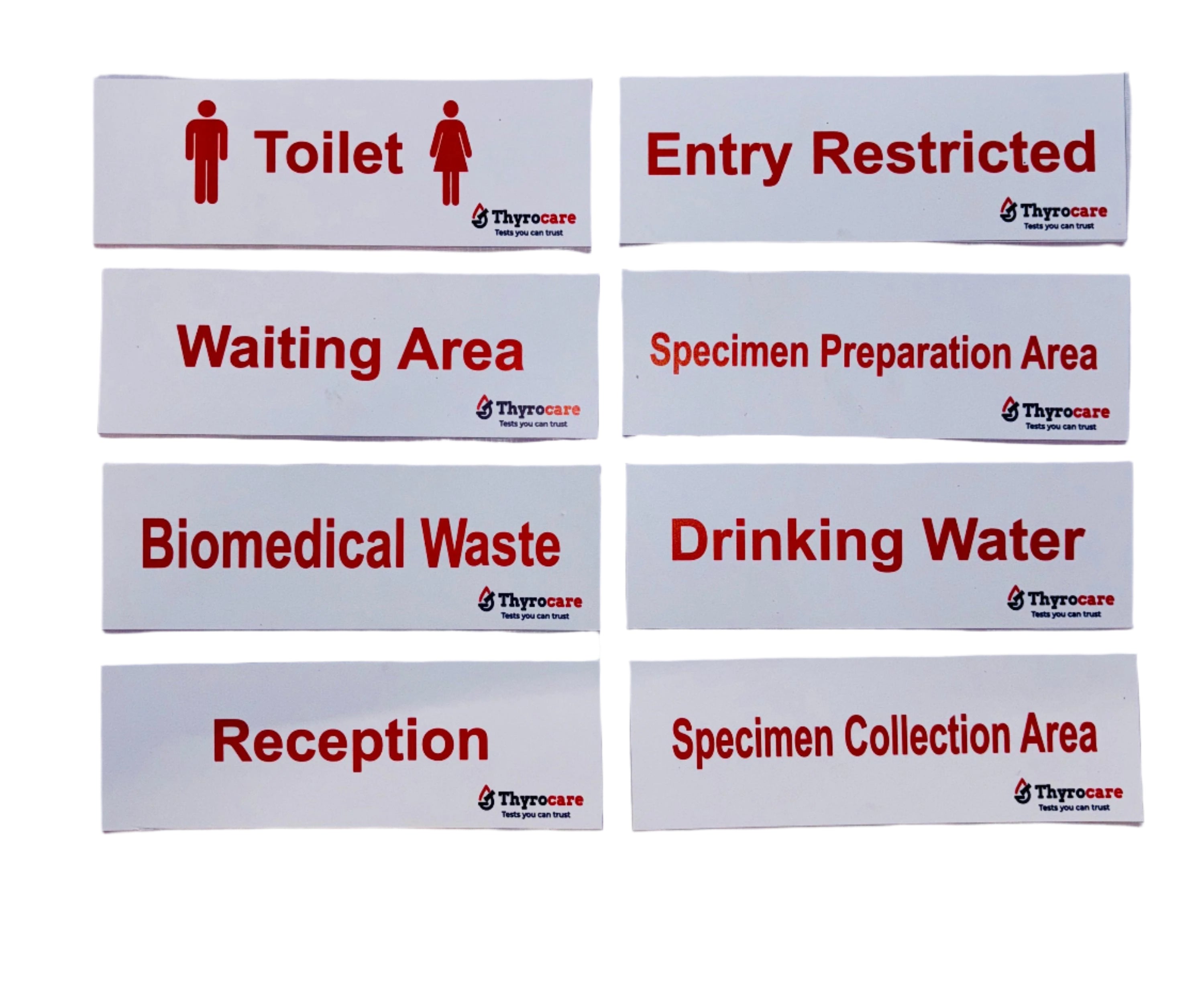 Signage Display Board (8 Nos) – Thyromart